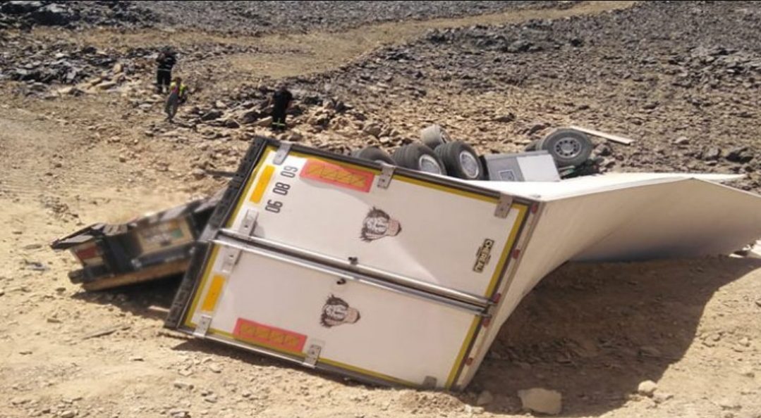 وفاة سائق أردني إثر انقلاب شاحنته بالسعودية نبأ الأردن